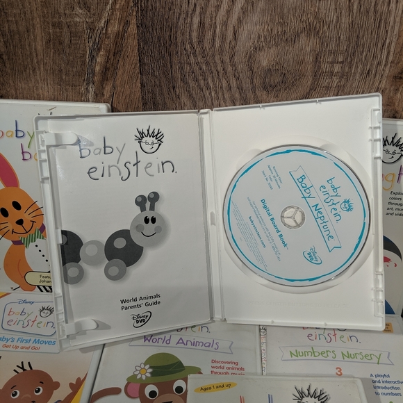 Toys | 9 Baby Einstein Baby Learning Disney Dvds | Poshmark